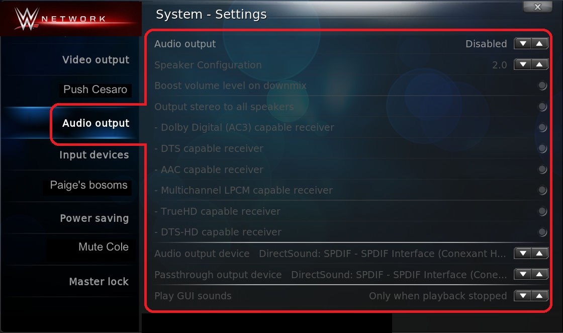 How to adjust audio settings on WWE Network to clearly hear John Cena ...
