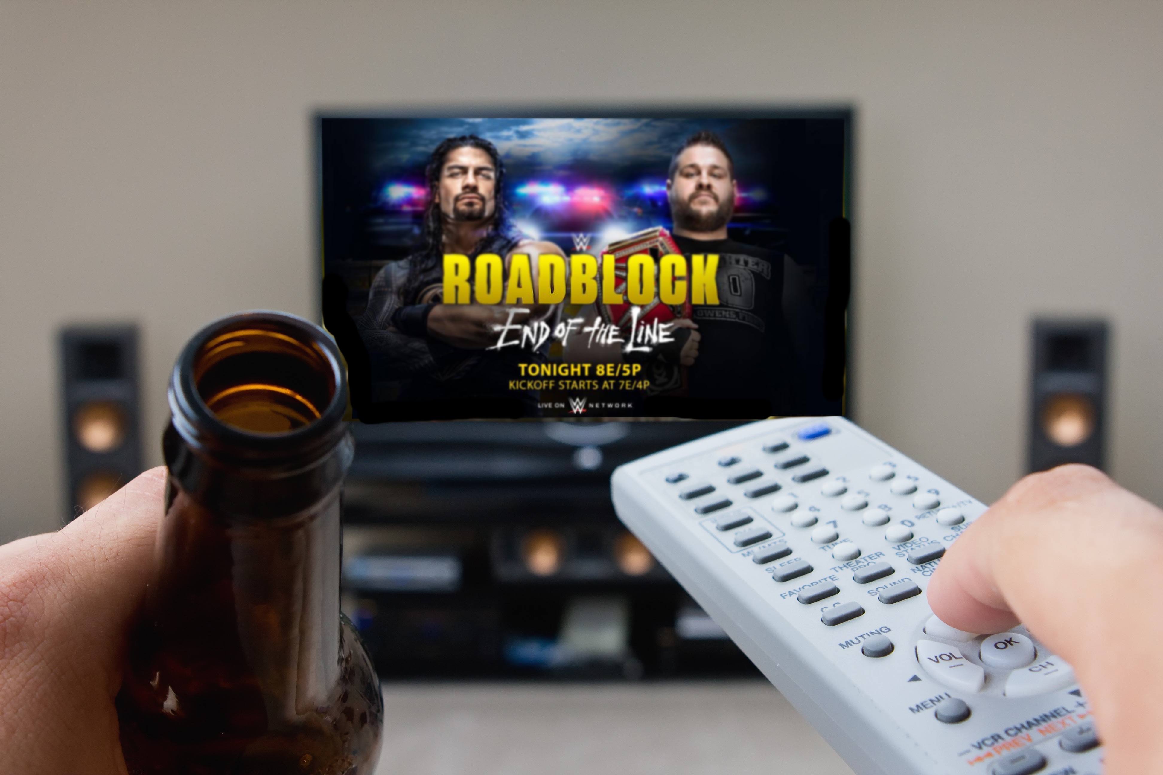 WWE Roadblock: Admit it, you didn't have plans tonight anyway